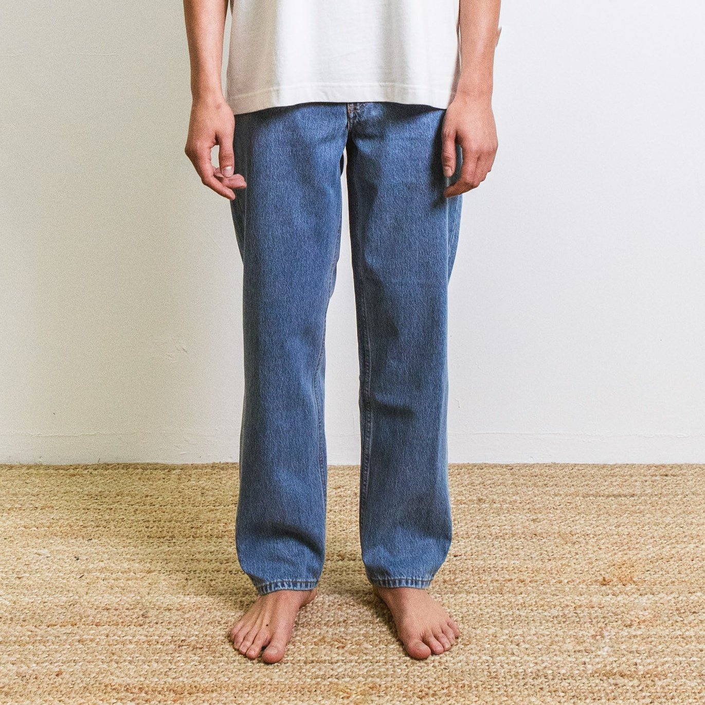Jeans DN.10 Coupe Ample Bleu 3 Ans | Ateliers de Nîmes